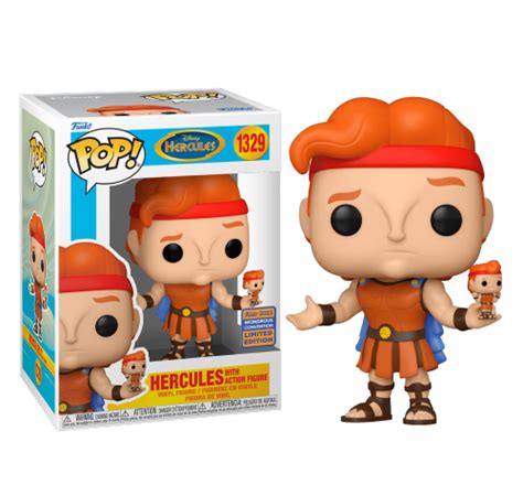 Фигурка Геркулес с фигуркой со стикером Hercules With Action Figure