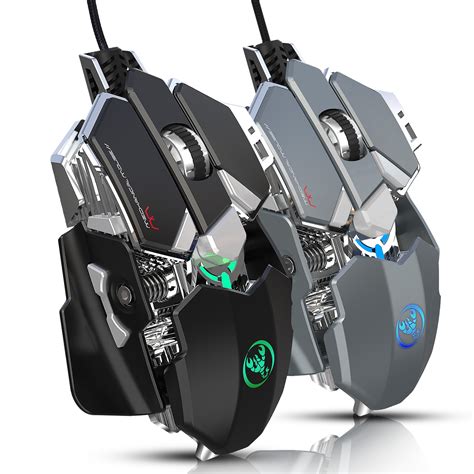 Gaming Mouse 9 Key Programmable Wired Mouse 6400 D Vicedeal