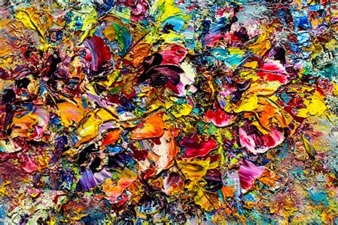 아크릴 페인트로 만든 추상적인 여러 가지 배경 혼란스러운 방식으로 컬러 볼륨 스트로크 이미지가 흐려집니다 0명에 대한 스톡 사진 및 기타 이미지 Istock