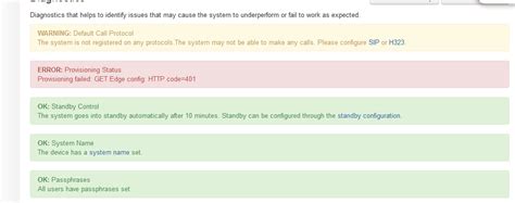sx20 provisioning failed get edge config： code 401 cisco community