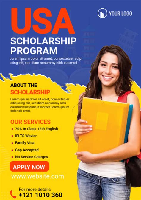 Higher Education Flyer Template Postermywall