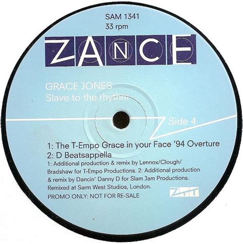 Grace Jones Slave To The Rhythm 2xvinyl 12 33 ⅓ Rpm Single Limited Edition Promo