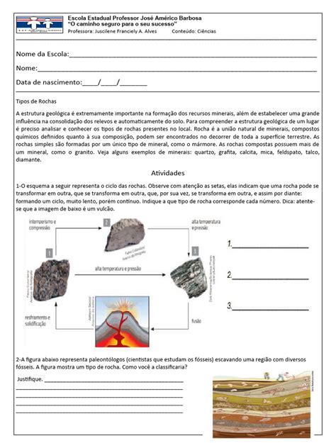 Atividade Rochas Int Pdf