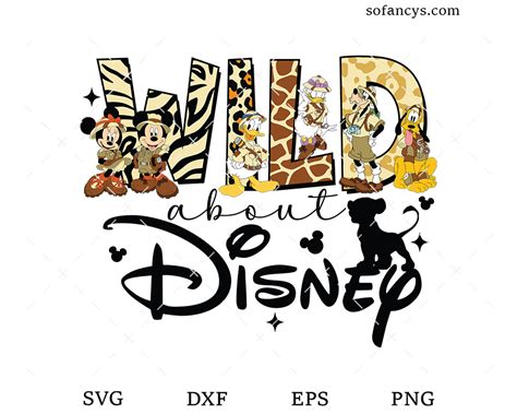 Disney Animal Kingdom Svg Dxf Eps Png Cut Files