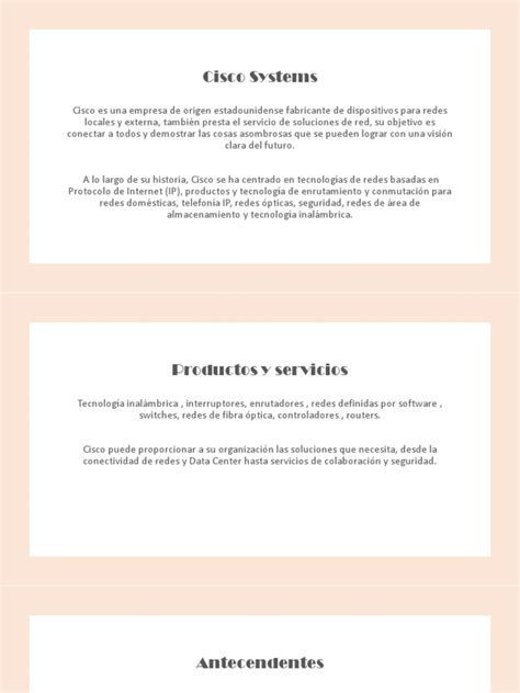 Cisco Systems Valeria Diaz Romero Pdf Los Consumidores Cliente