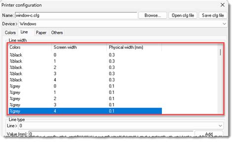 TopSolid Faq How To Manage Line Thickness During Printing