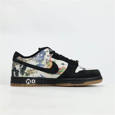 Supreme X Nike Sb Dunk Low Rammellzee Fd8778 001