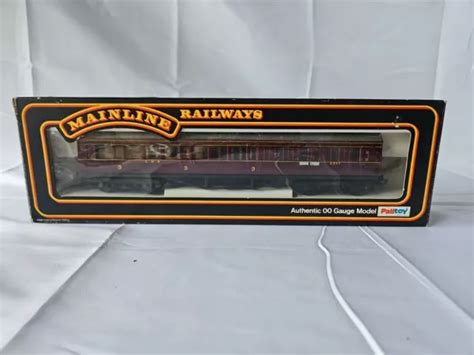 Mainline Oo Gauge 37110 Lms 57 3rd Class Brake Corridor Coach 5327