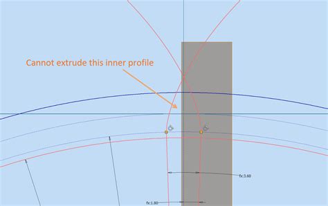 involute line equation inability to extrude solid body all surfaces