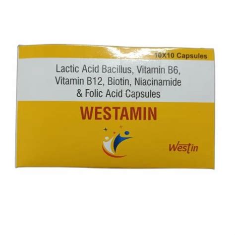 Lactic Acid Bacillus Vitamin B6 Vitamin B12biotin Niacinamide