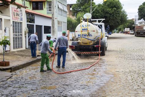 Prefeitura Intensifica Limpeza Das Vias Públicas Para Minimizar