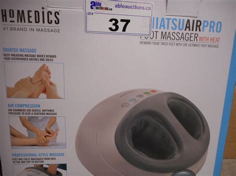 Homedics Shiatsu Air Foot Massager With Heat
