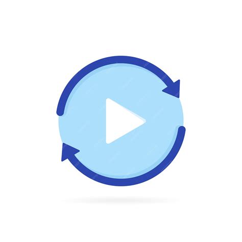 Replay Button Vector