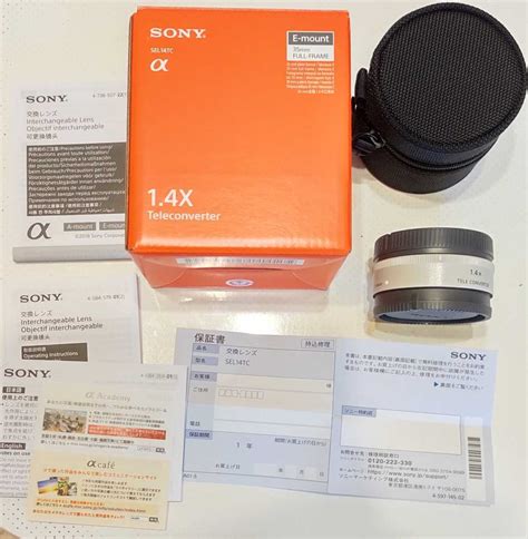 Sony テレコンバーター Sel14tc