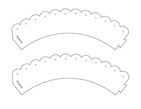 Cupcake Wrapper Template There Is Also A Tutorial On How To Use The Digital Template