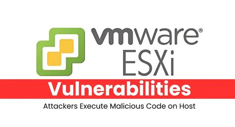 Vmware Esxi And Workstation Vulnerabilities Allow Host Level Code Execution