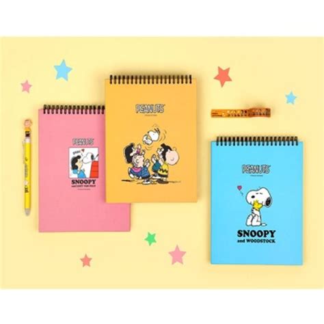 Peanuts Snoopy Top Bounded Grid Notebook Lil Thingamajigs Hive