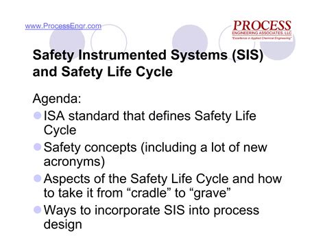 Safety Instrumented Systems Ppt