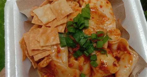 Resep Wonton Pedas Viral Oleh Yanthi Oktavianthi Cookpad