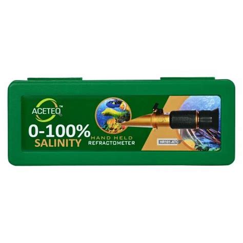 Aceteq Hand Held Refractometer Brass Series Model Namenumber