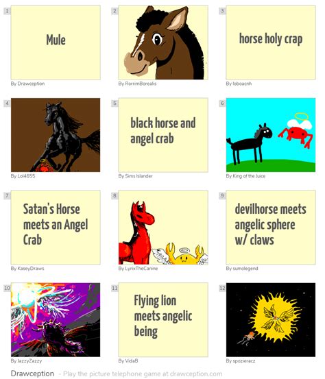 Mule Drawception Mule Drawception