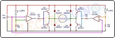 Solar Tracker Design Circuit For Amplifier
