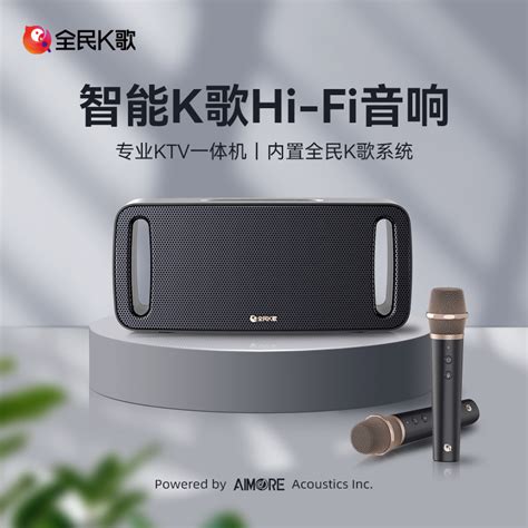 全民K歌智能ktv音响家庭K歌影院高品质重低音高保真Hi Fi蓝牙音箱 Aimore旗舰店