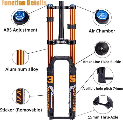 Factory 36 27529 Dual Crown Air Forks Bucklos