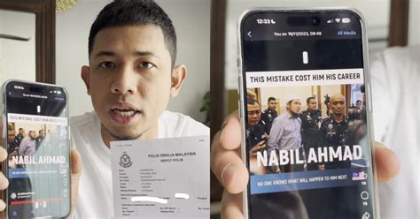 Gambar Disalah Guna Scammer Nabil Ahmad Lapor Polis Kosmo Digital