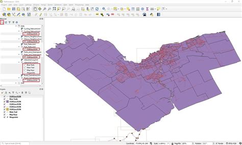 path analysis with vector data using qgis cuosgwiki