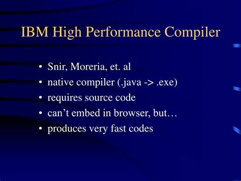 Ppt Performance Evaluation Of Java For Numerical Computing Powerpoint