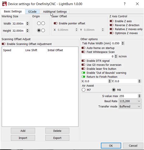 Laser Stops Firing From Gcode After Update LightBurn Software Questions LightBurn