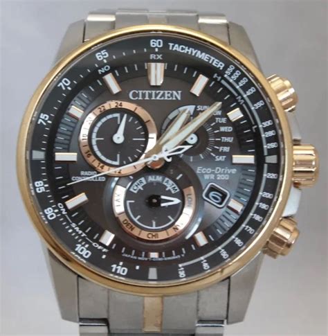 Citizen Eco Drive Radio Controlled Chronograph Mens Watch Amazing