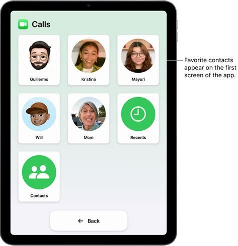 Set Up Calls For Assistive Access On Ipad Apple Support Uk