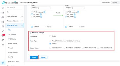 How To Configure Ipv6 Access Control On Omada Gateway Omada 네트워크 지원