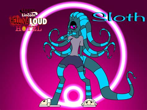 Logan N Lincoln Helluva Loud Hotel Sloth By Artismymarc On Deviantart