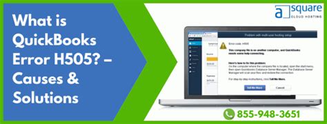 what is quickbooks error h505 cause and solutions