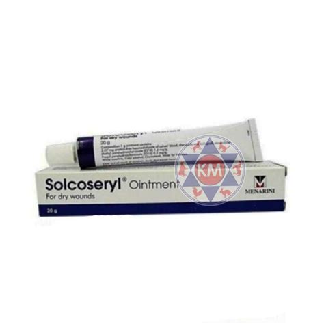 Solcoseryl Ointment 20gm Km Vet Pharm Sdn Bhd
