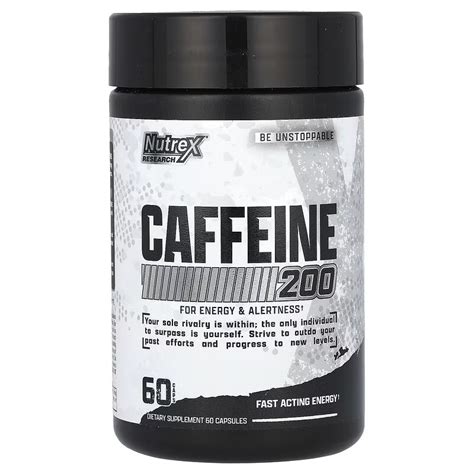 Cafeína mg Cápsulas Nutrex Research Now Suplementos Suplementos Importados e Nacionais