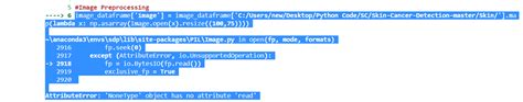 Error · Issue 1 · Ngun7skin Cancer Detection · Github