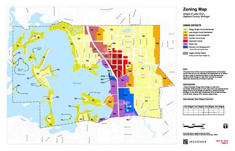 Michigan City Zoning Map