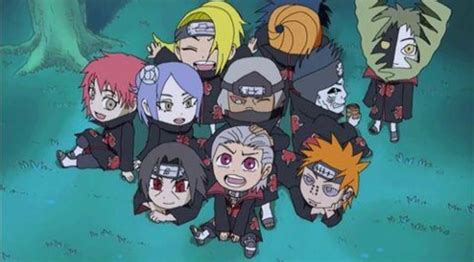 Akatsuki Sd Ending Anime Akatsuki Naruto Shippuden Anime Naruto Cute