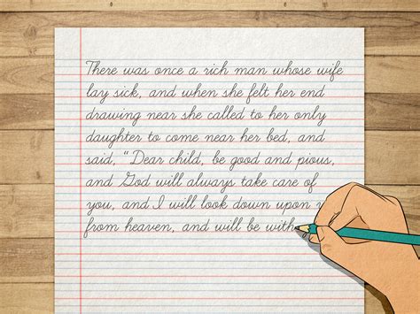 beautiful handwriting techniques