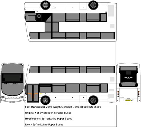 Volvo Wright Gemini 3 Demos Uk Paper Buses And Coaches