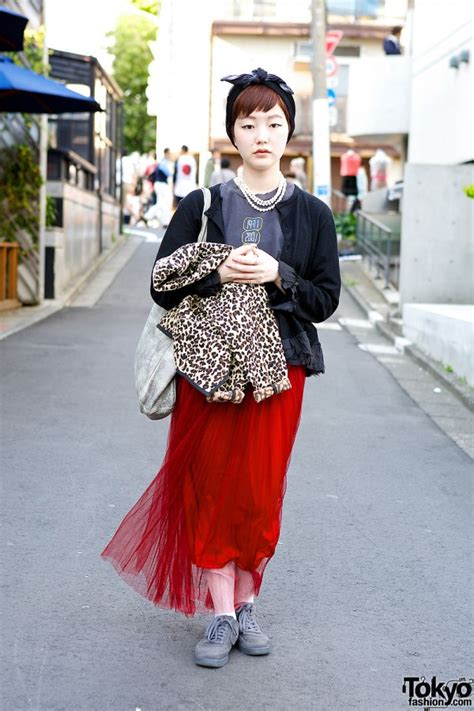 Tulle Maxi Skirt W Pearls Cdg And Yoshiko Creations Jewelry In Harajuku