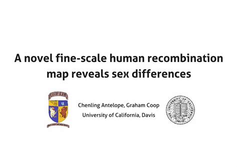 Pdf A Novel Fine Scale Human Recombination Map Reveals Sex €¦ · Map Reveals Sex Differences