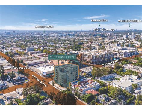 7901 W Sunset Blvd Los Angeles Ca 90046 The Corner Of Sunset