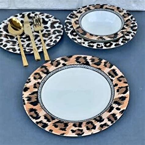 Pure Bone თეფშების ნაკრები 24 ნაჭრიანი Brandhome