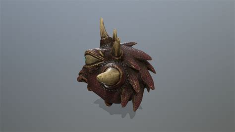 Monstro Modelo 3d 7 Obj Free3d