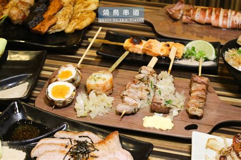 燒鳥串道 平價串燒16元起！柴魚醬飯、茶泡飯免費吃到飽【捷運行天宮】行天宮美食平價燒烤居酒屋 Janda的旅行